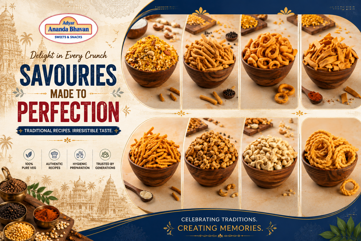 Adyar Ananda Bhavan | Authentic South Indian Sweets & Savouries Since 1988